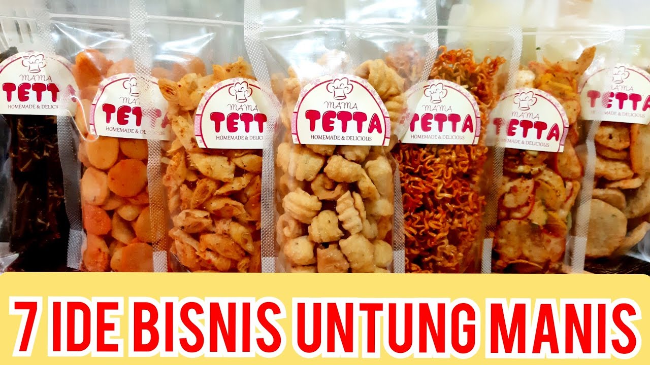 Intip 5 Ide Usaha Makanan Ringan yang Jarang Diketahui